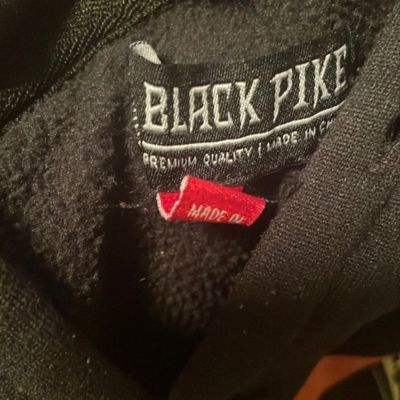Jackets & Coats | Mens Graphic Black Pike Hoodie | Poshmark